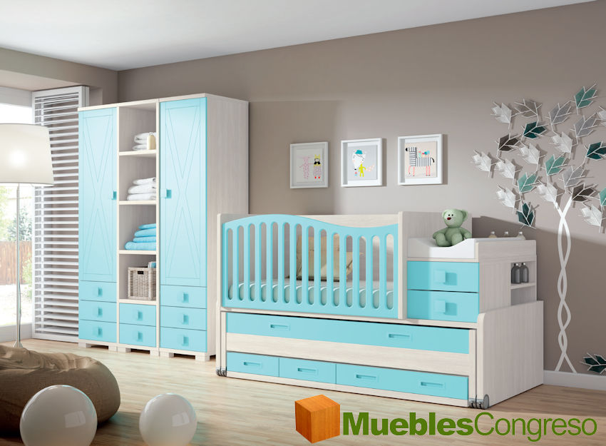 Cunas convertibles en cama infantil – Muebles Congreso