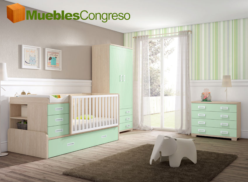 Cunas convertibles en cama infantil – Muebles Congreso