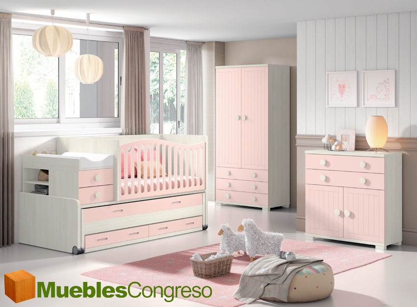 Cunas convertibles en cama infantil – Muebles Congreso